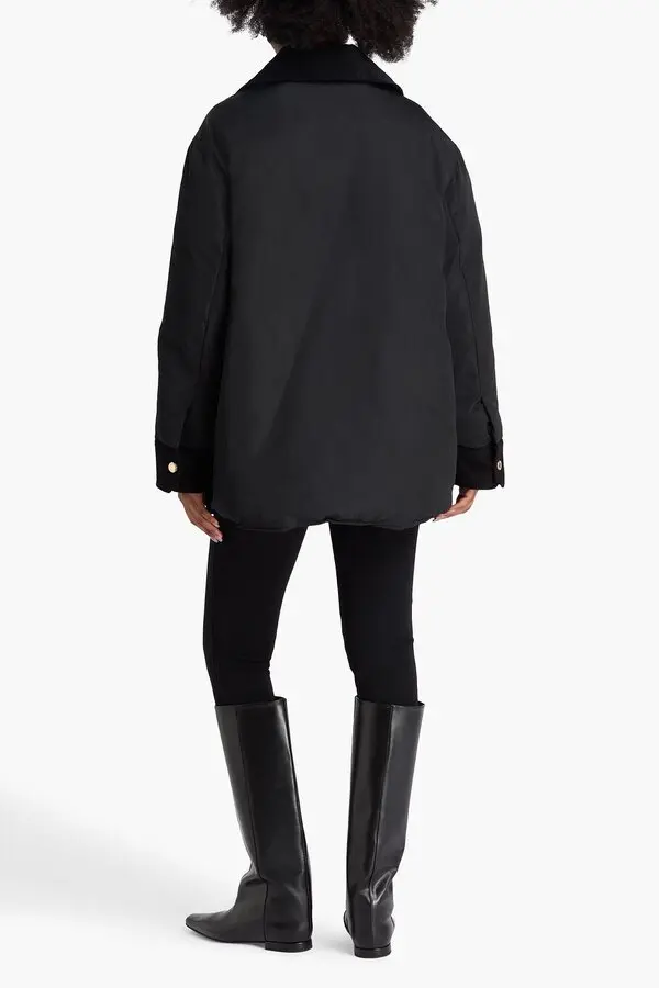 Sandro Corduroytrimmed Shell Jacket