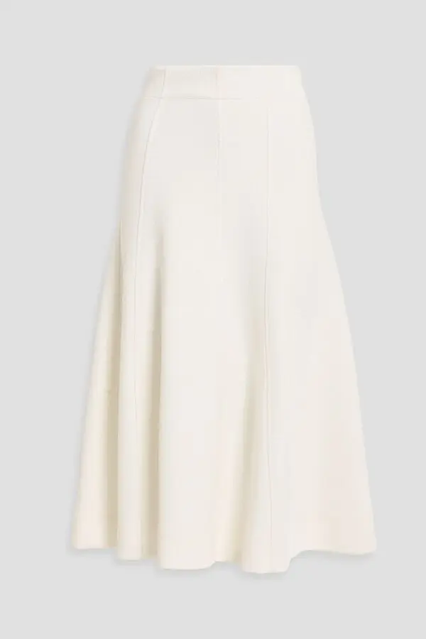 JIL SANDER Crepe Midi Skirt