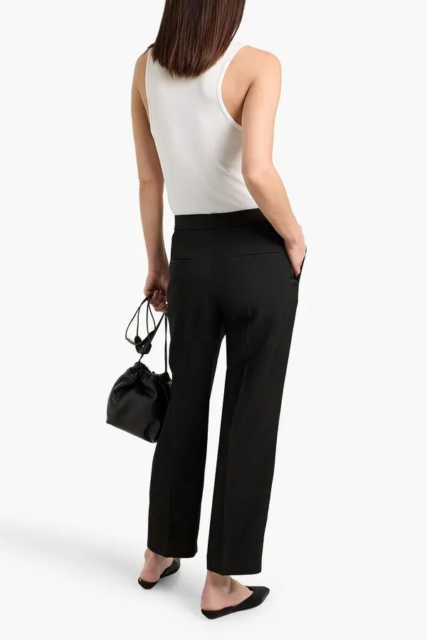 JIL SANDER Crepe Straightleg Pants