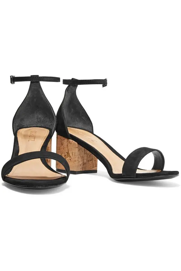 Schutz Chimes Nubuck Sandals