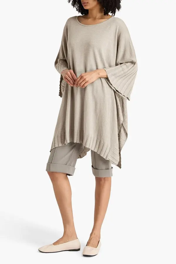 Eskandar Linen And Silkblend Sweater