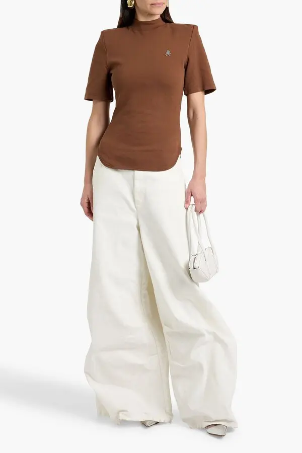 Attico Tessa Cottonjersey Top