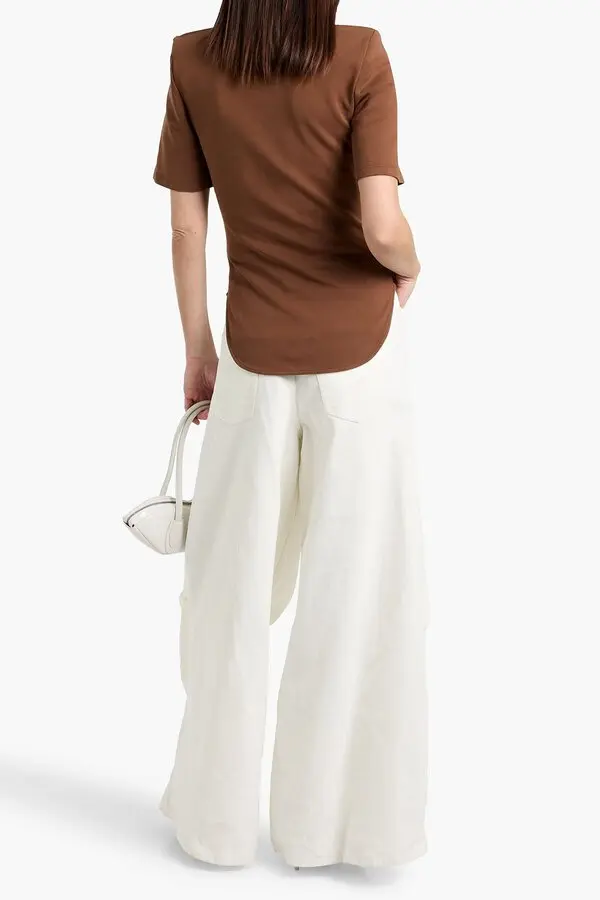 Attico Tessa Cottonjersey Top