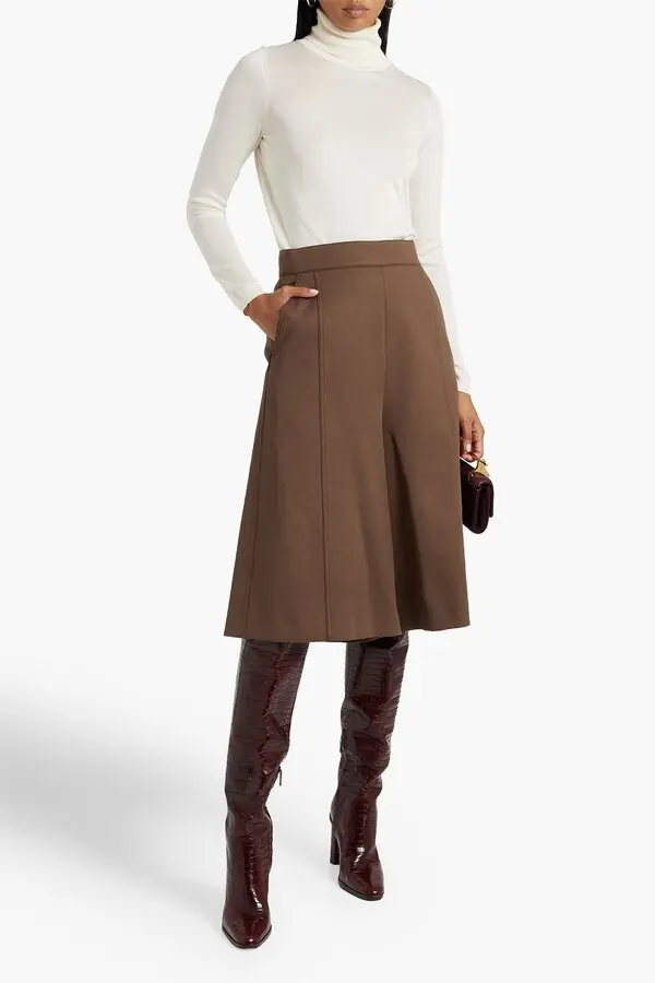 Max Mara Cottonblend Twill Shorts