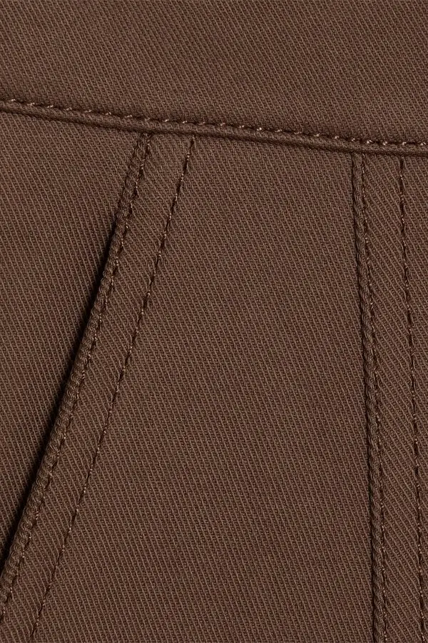 Max Mara Cottonblend Twill Shorts