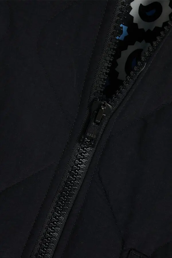 MSGM Quilted Shell Bomber Jacket