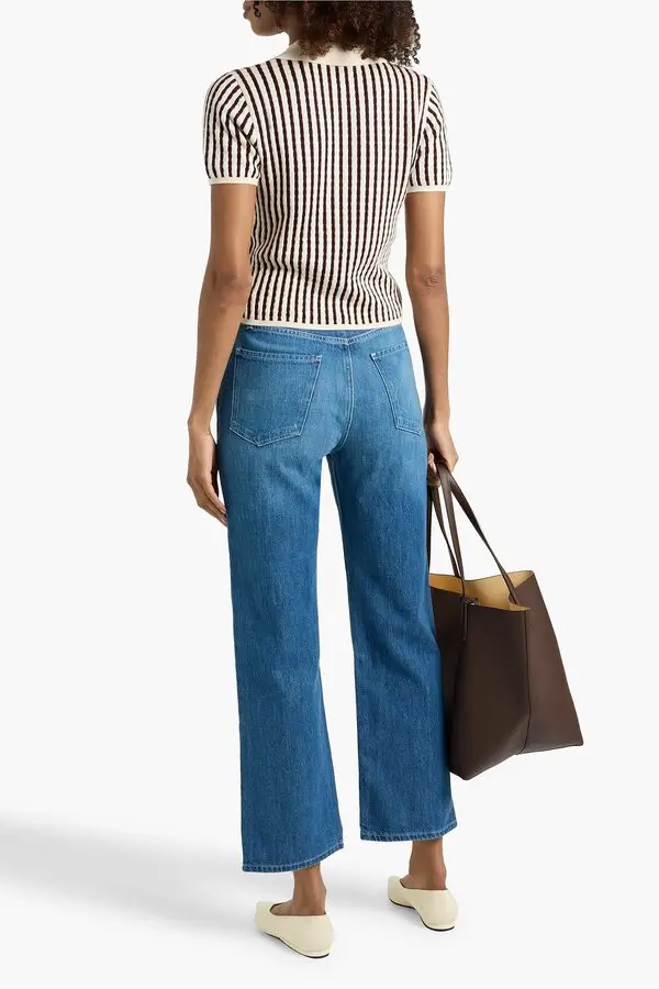 FRAME 1978 Highrise Straight Leg Jeans