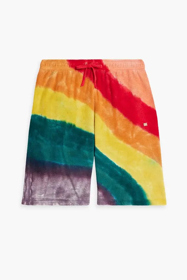Acne Studios Tiedyed Cottonterry Drawstring Shorts