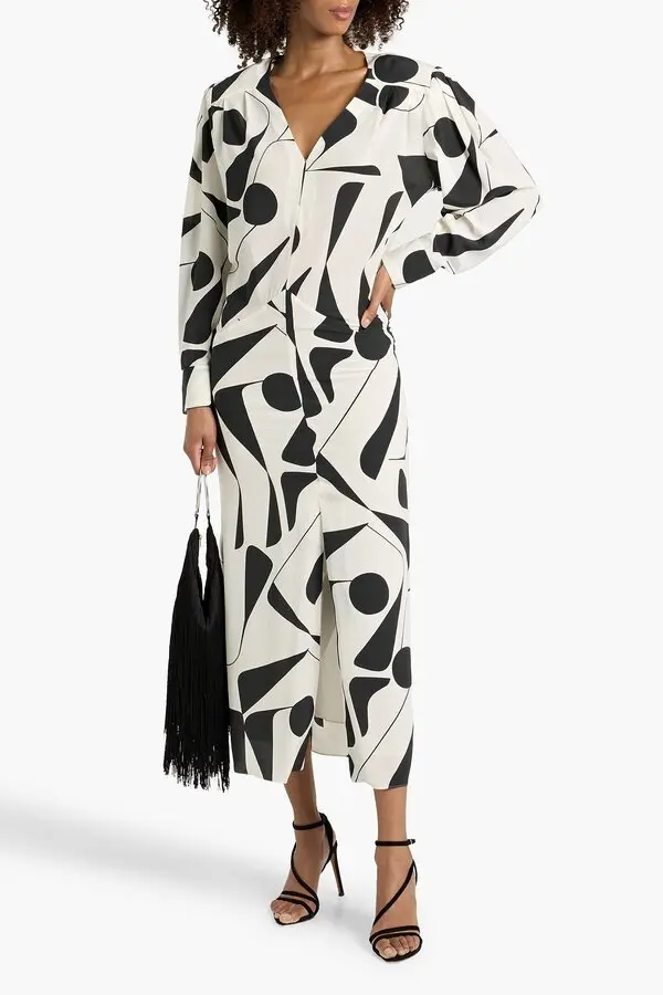 Isabel Marant Étoile Printed Lyocell Maxi Dress