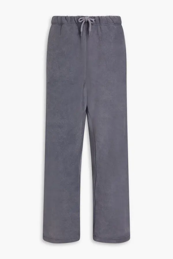 Alexander Wang French Cottonterry Track Pants - Anthracite