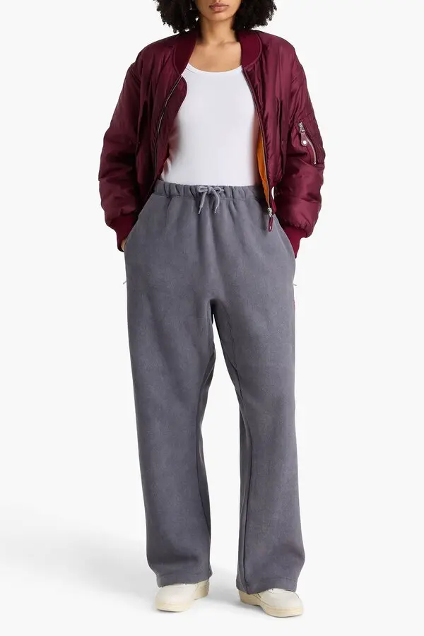 Alexander Wang French Cottonterry Track Pants