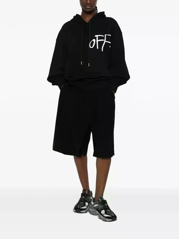 Off-White Logo-print Drawstring Hoodie