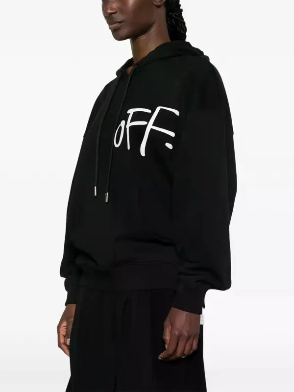Off-White Logo-print Drawstring Hoodie