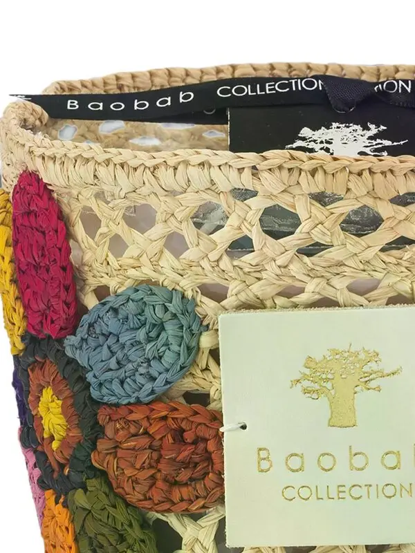 BAOBAB COLLECTION Girasol Hand-braided Raffia Candle