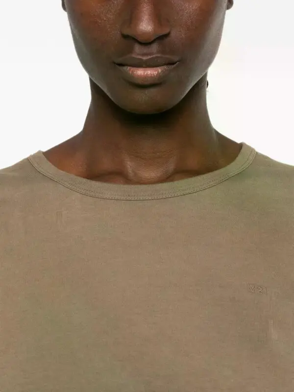 N°21 Logo Embroidered T-shirt
