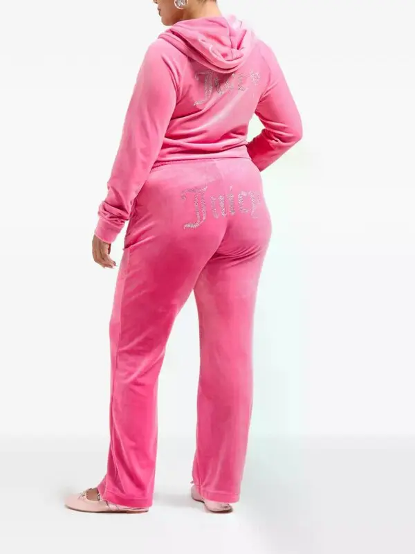 Juicy Couture Diamanté Textured Hoodie