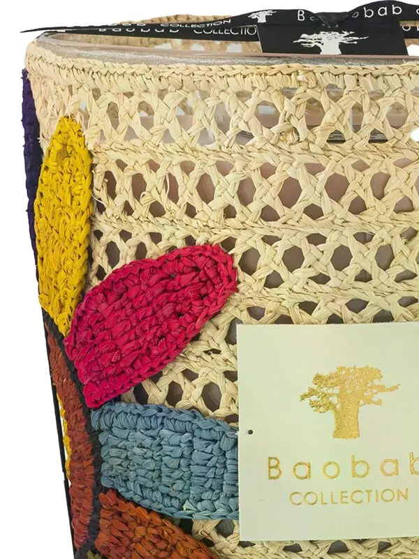 BAOBAB COLLECTION Girasol Raffia Candle