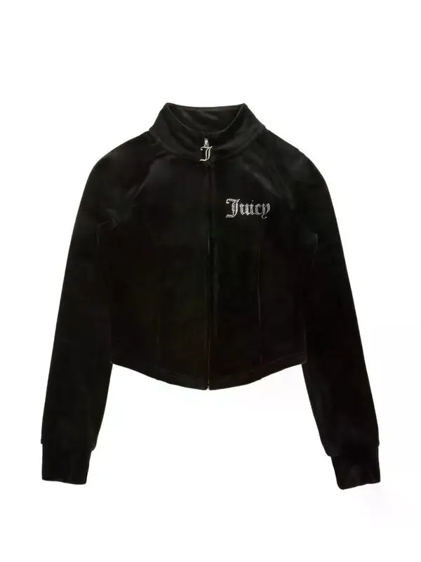 Juicy Couture Zip-up Velour Sweatshirt