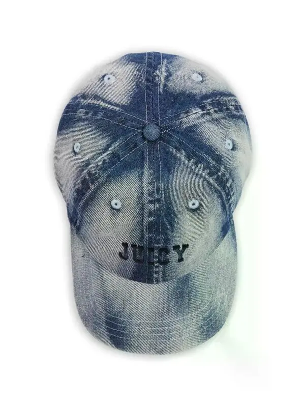 Juicy Couture Bleach-wash Denim Cap