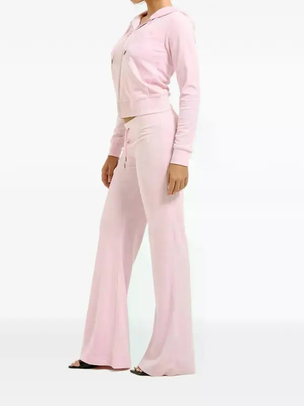 Juicy Couture Monogram Velour Track Pants