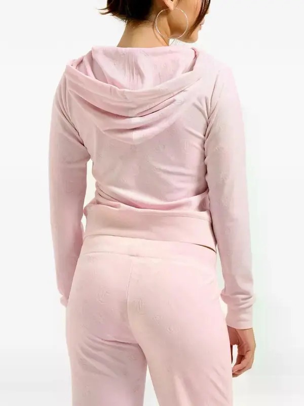 Juicy Couture Monogram Velour Track Pants