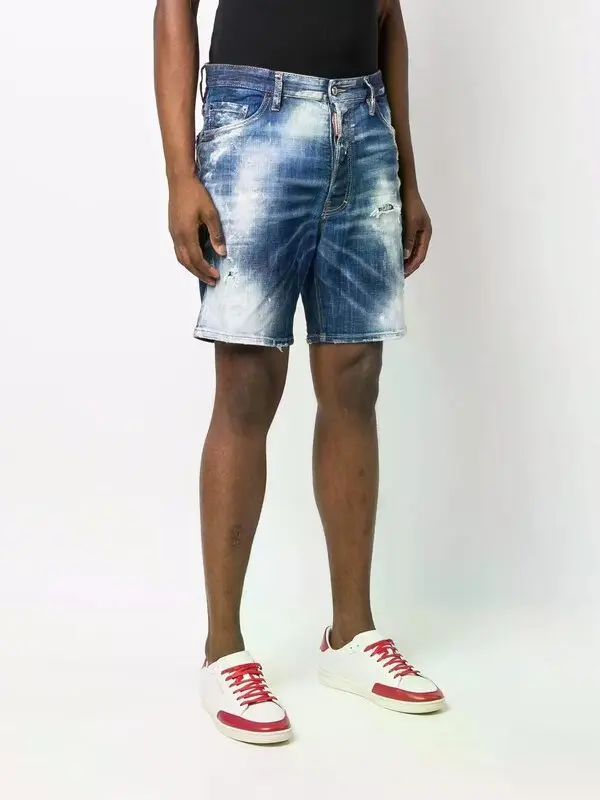 Dsquared2 Distressed-effect Denim Shorts
