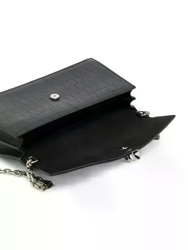 Alexander McQueen Skull Shoulder Bag - Black