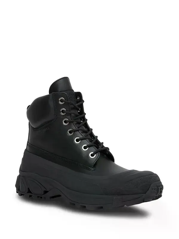 Burberry Arthur Lace-up Boots - Black