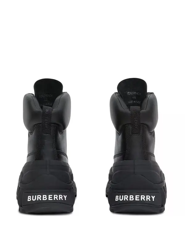 Burberry Arthur Lace-up Boots - Black
