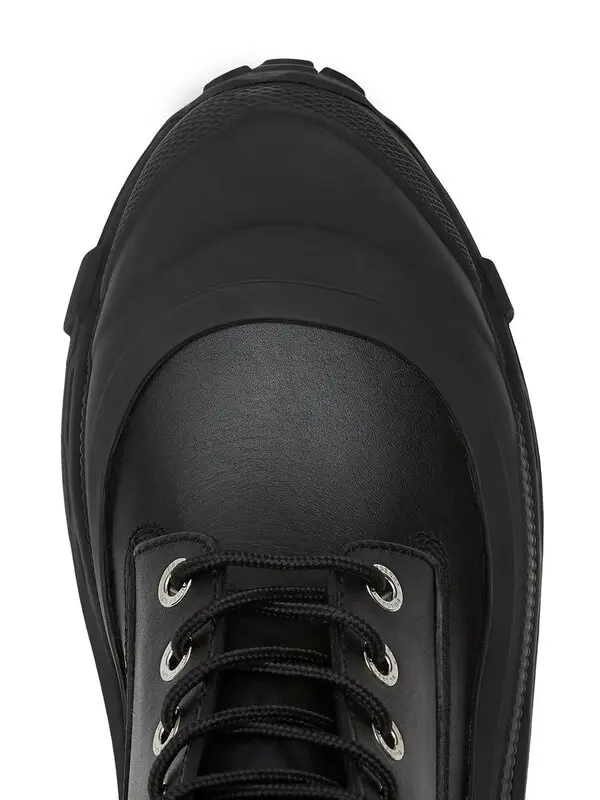 Burberry Arthur Lace-up Boots - Black
