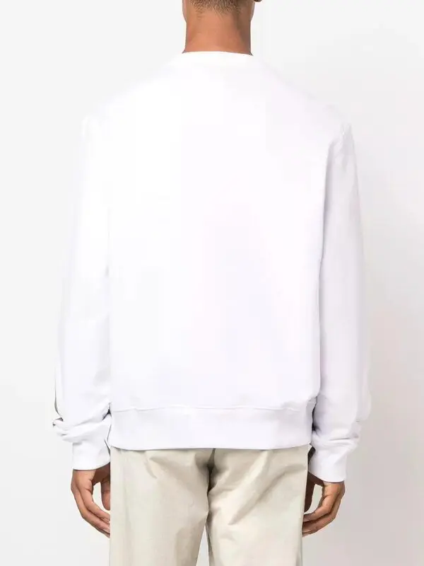 LANVIN Embroidered Camouflage Print Sweatshirt