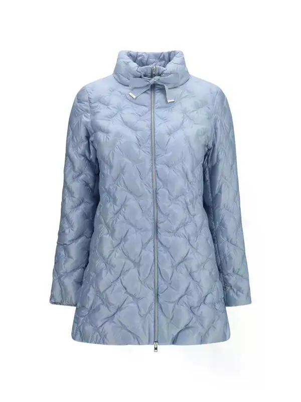 Herno Midi Quilted High-neck Jacket