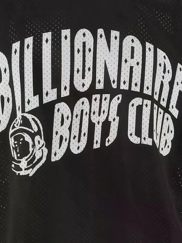BILLIONAIRE Logo-print Perforated T-shirt