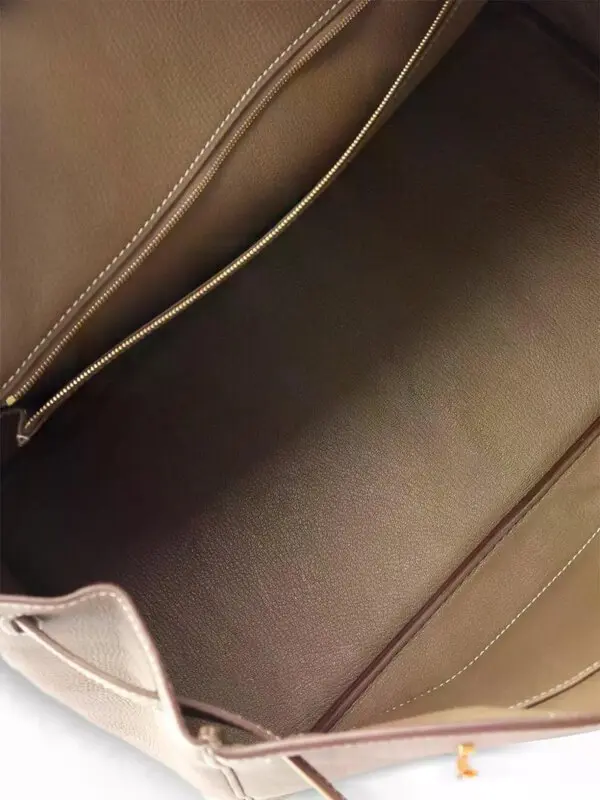 Hermès Birkin 40 Leather Tote Bag - Neutrals
