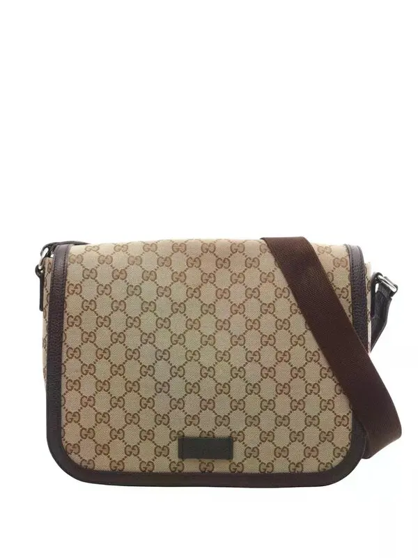 Gucci Gg Canvas Shoulder Bag - Neutrals