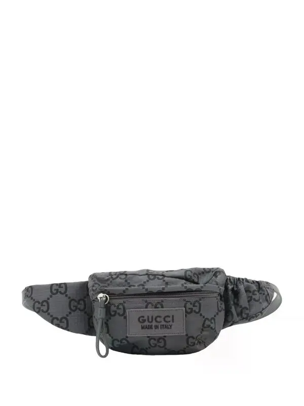 Gucci Gg Nylon Ripstop Belt Bag - Grey