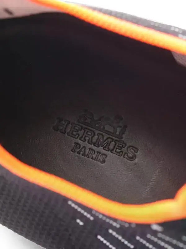 Hermès Slip-on Sneakers With H Logo Detail
