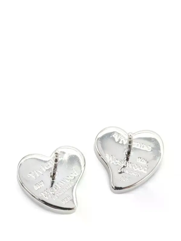 VIVIENNE WESTWOOD Orb Heart Earrings