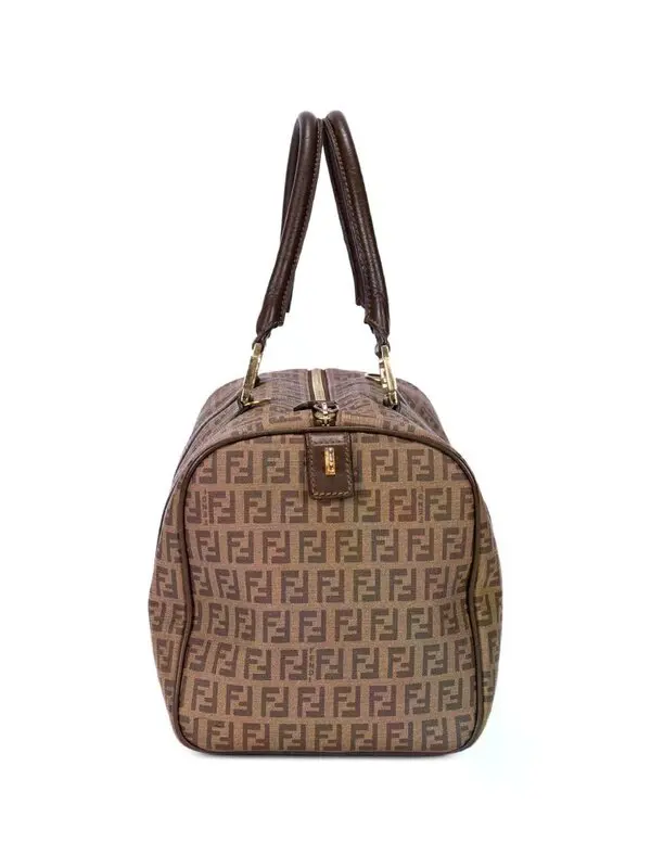 Fendi Forever Bauletto Ff-logo Travel Bag
