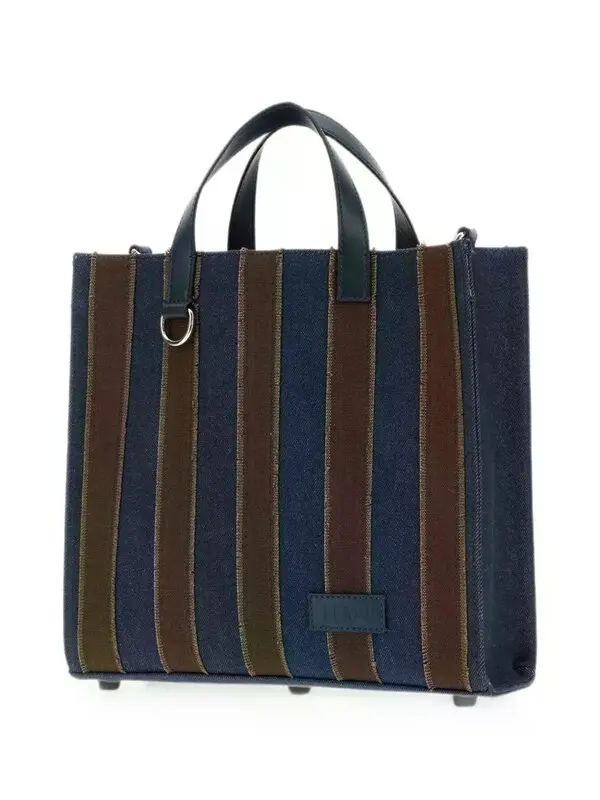 Fendi Pequin Stripe Tote Bag