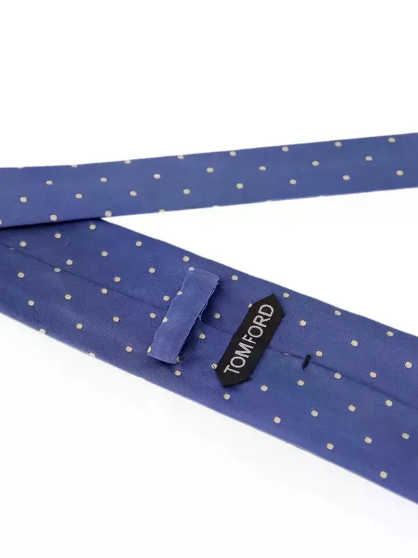 TOM FORD Polka-dot Silk Neck Tie