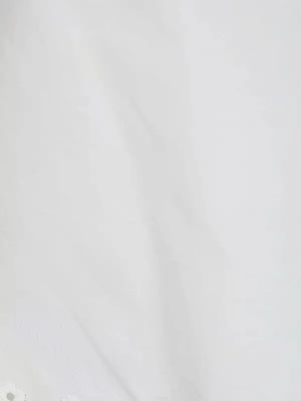 Cecilie Bahnsen Broderie Anglaise Bow-fastening Top - White