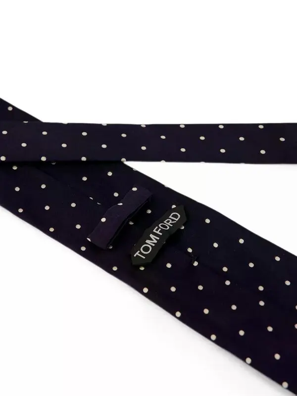 TOM FORD Polka-dot Silk Tie