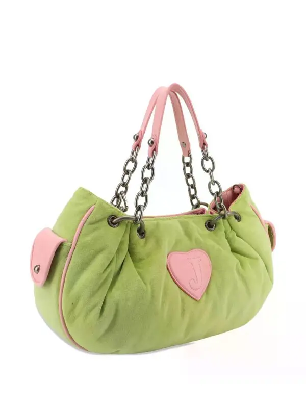Juicy Couture Daydreamer Velour Tote Bag - Green