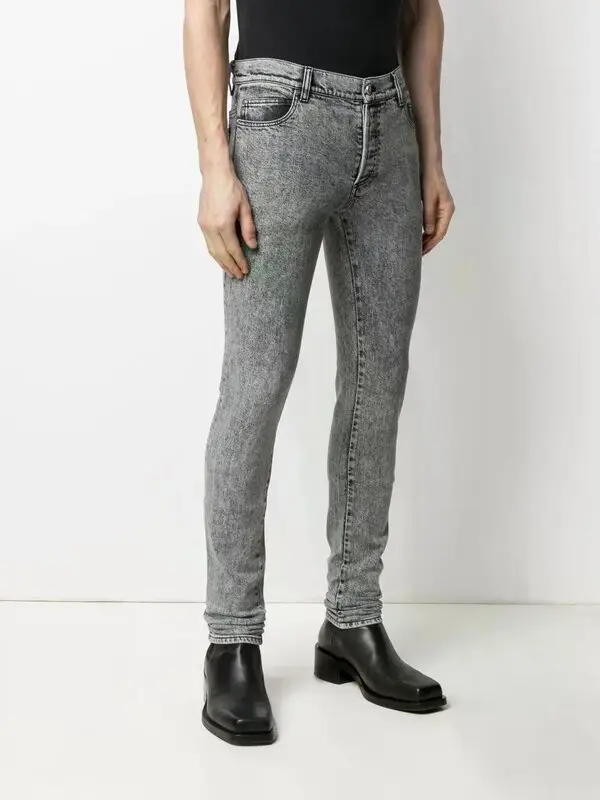 Balmain Acid Wash Skinny Jeans