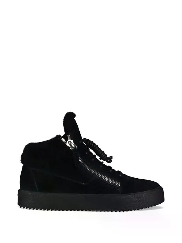 GIUSEPPE ZANOTTI Kriss Studded High-top Sneakers