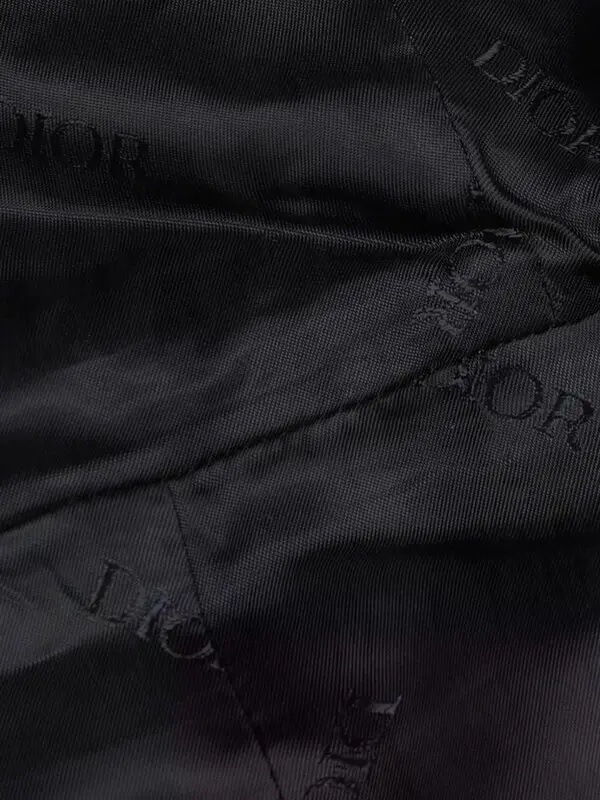 Dior Kenny Scharf Logo Embroidered Coat