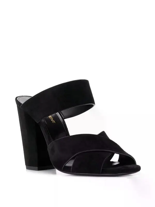 Saint Laurent Oak Mule-style Sandals