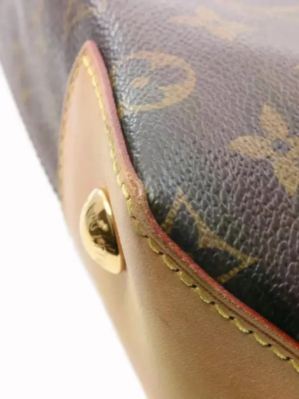 LOUIS VUITTON Wilshire Pm Monogram Tote Bag - Brown