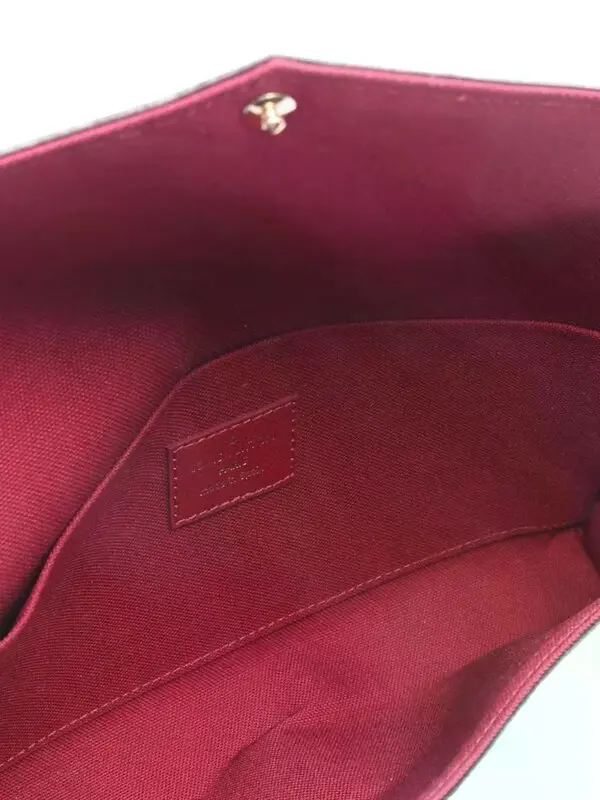 LOUIS VUITTON 2019 Pochette Félicie Monogram Clutch Bag - Brown